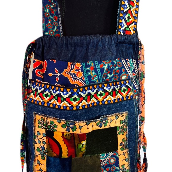 Hand Crafted | Bags | Patchwork Crossbody Boho Bag Unisex | Poshmark